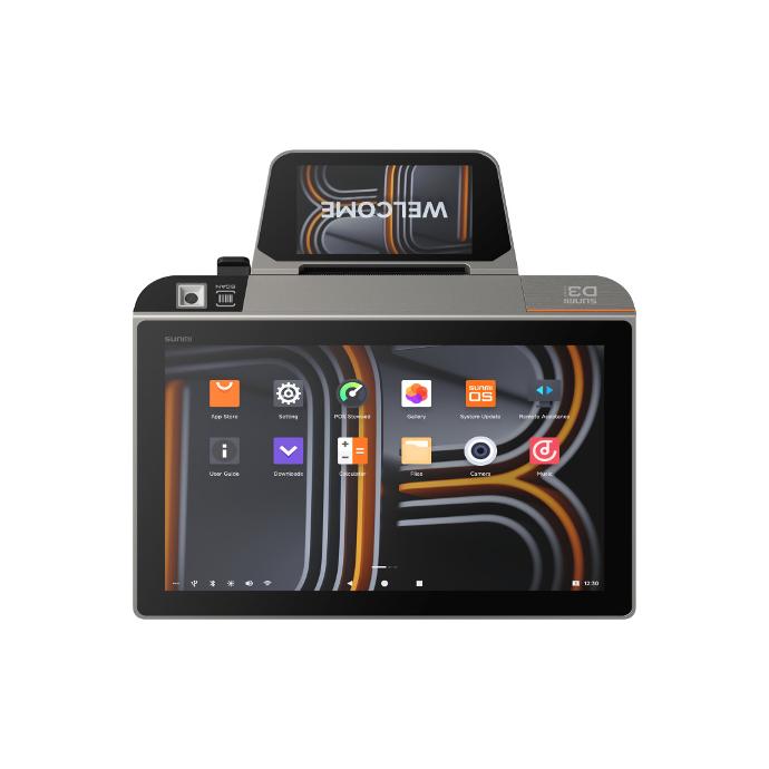 D3 Mini Desktop POS Terminal with Printer | b2bmerx B2BMerx